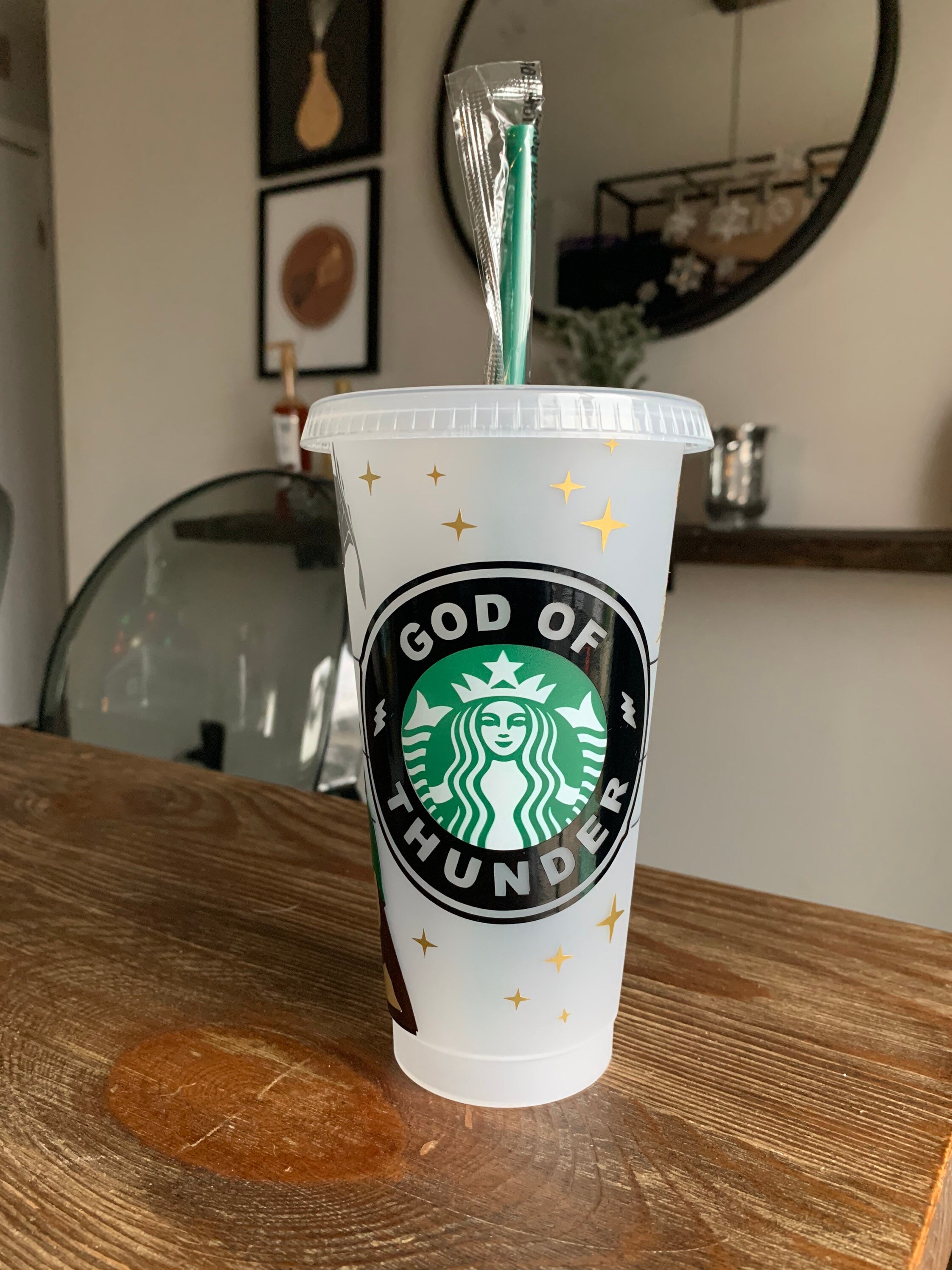 THOR STARBUCKS CUP Thor Cup Marvel Tumbler Marvel Cup - Etsy