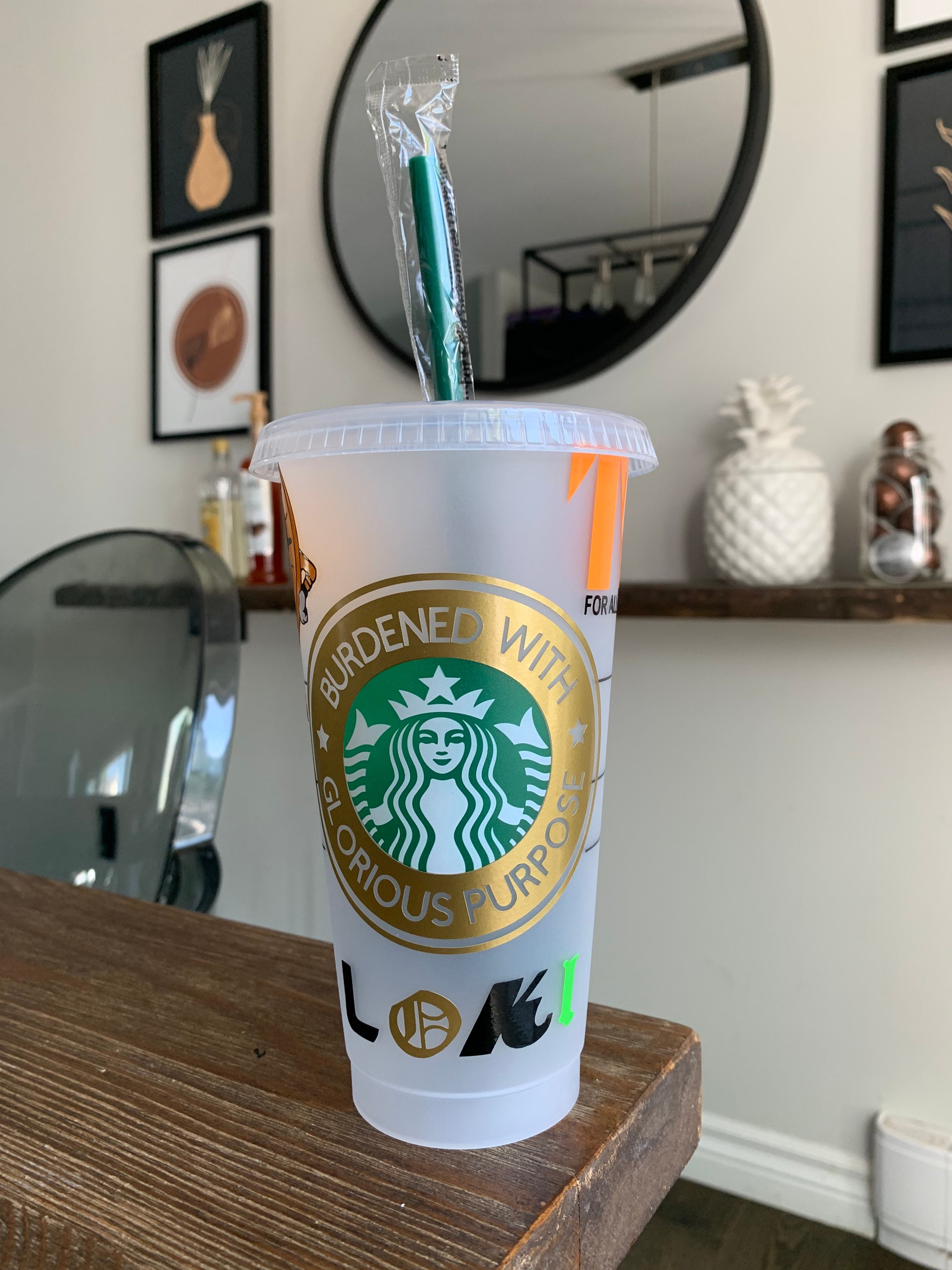 LOKI STARBUCKS CUP Loki Cup Marvel Tumbler Marvel Cup - Etsy