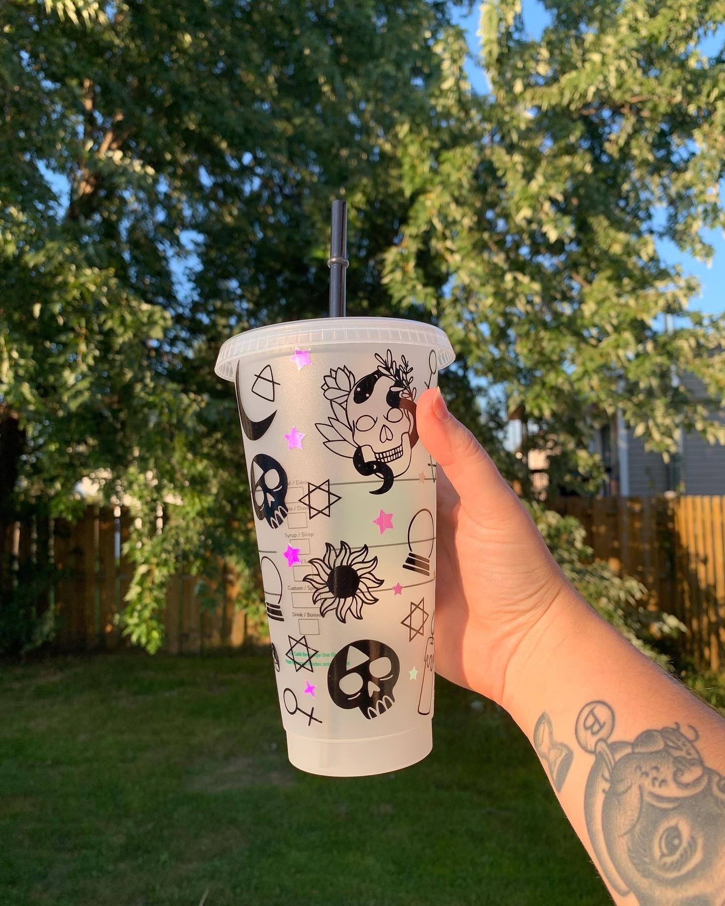 WITCHES BREW CUP Starbucks Cup Halloween Halloween - Etsy