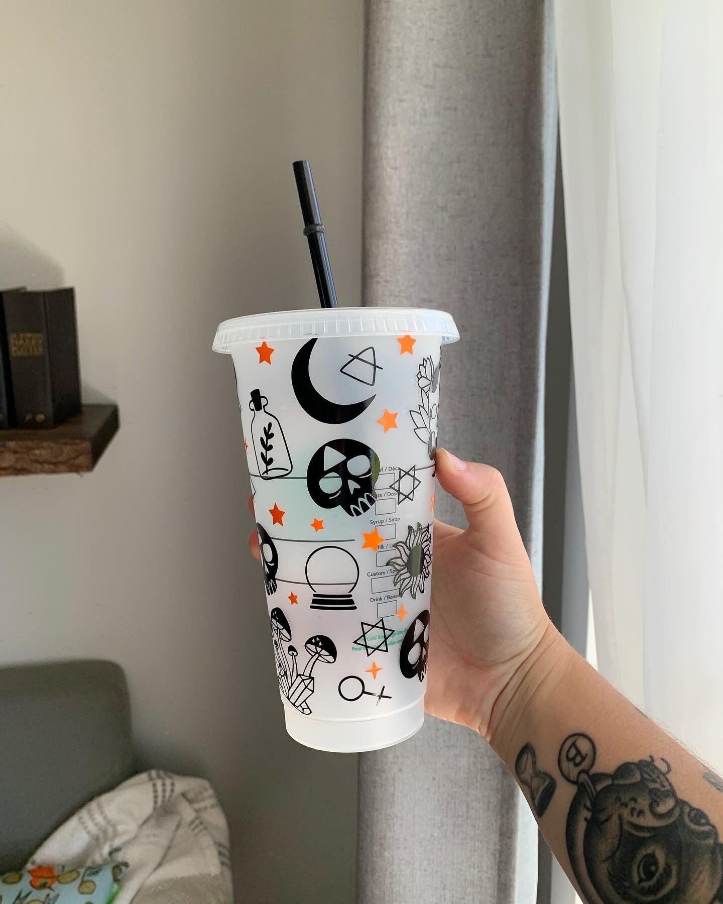 WITCHES BREW CUP Starbucks Cup Halloween Halloween - Etsy