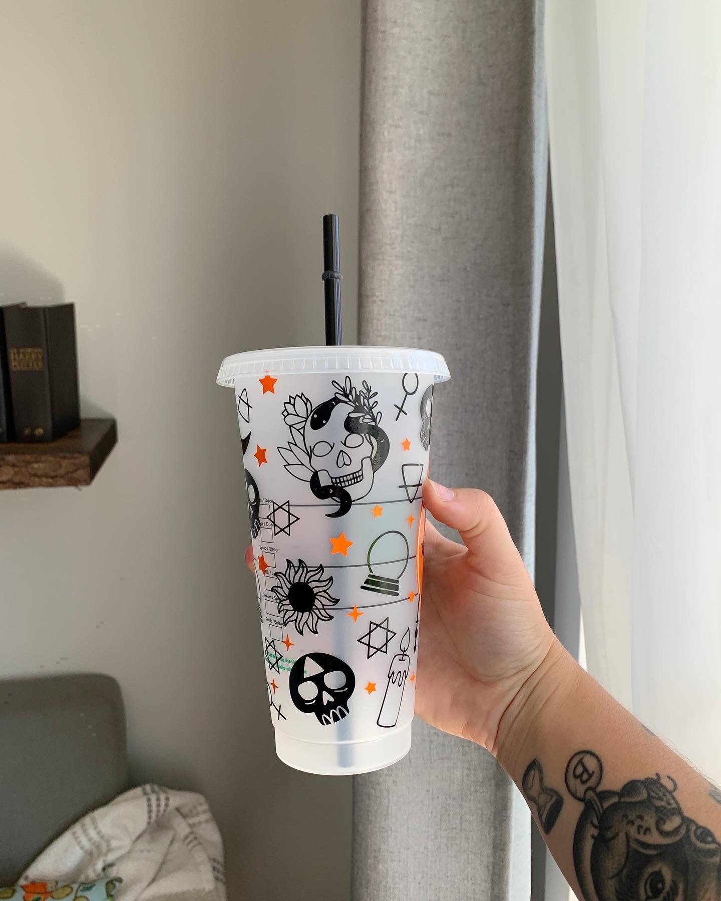 WITCHES BREW CUP Starbucks Cup Halloween Halloween - Etsy