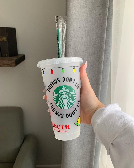 STRANGER THINGS CUP Stranger Things Starbucks Cup - Etsy
