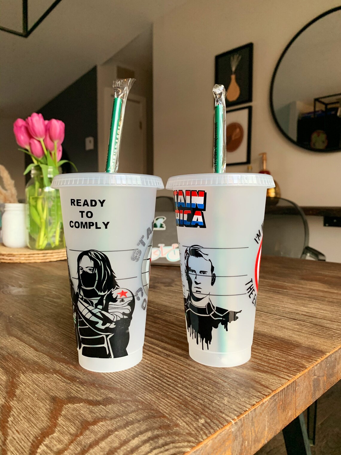 CAPTAIN AMERICA BUNDLE Marvel Cup Gift for Marvel Fan | Etsy Canada