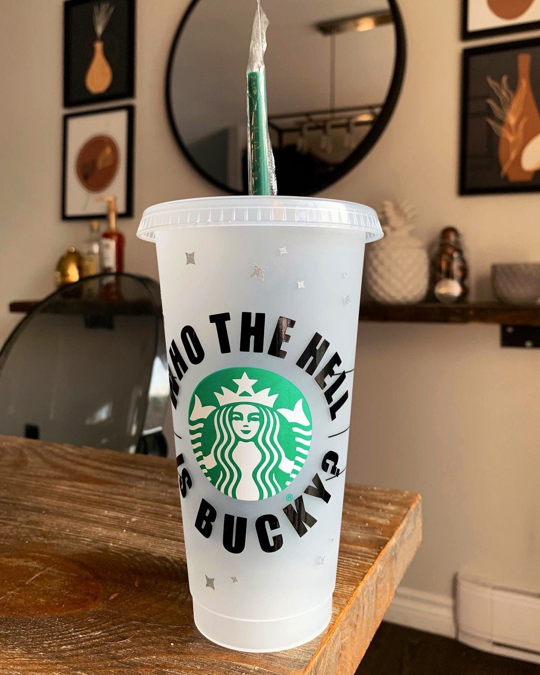 BUCKY BARNES CUP | Marvel | Gift for Marvel Fan | Starbucks Cup | Bucky ...