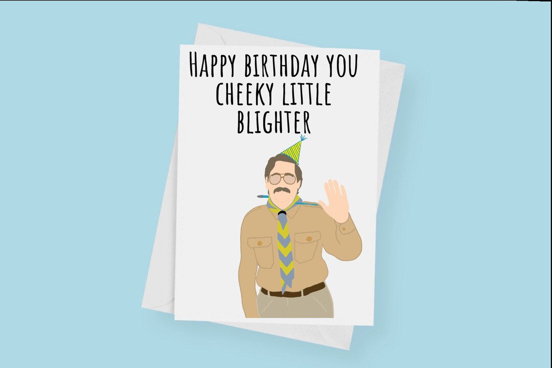 Cheeky Pat Birthday BBC Ghosts Card Greetings Card - Etsy UK