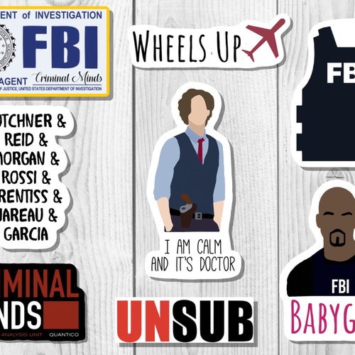 Criminal Minds Cast Sticker - Etsy