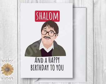 Friday Night Dinner Birthday Card - Etsy UK