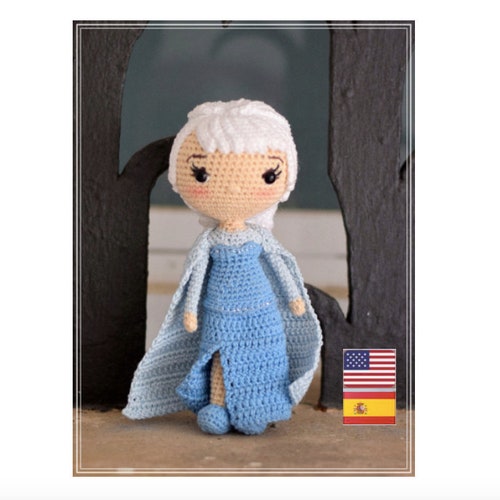 Kristoff Anna and Elsa Amigurumi Pattern - Etsy