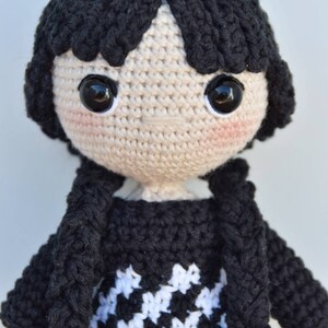 Patron Miercoles Addams (Merlina) - Etsy España