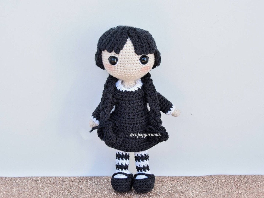 Patron Miercoles Addams (Merlina) - Etsy España