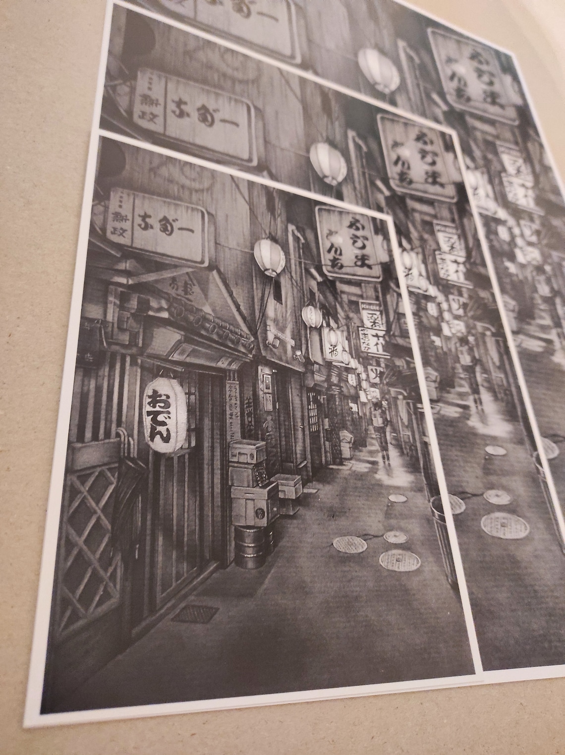 Konoha "Night Walk in Konoha" Impression d'Art - Etsy France