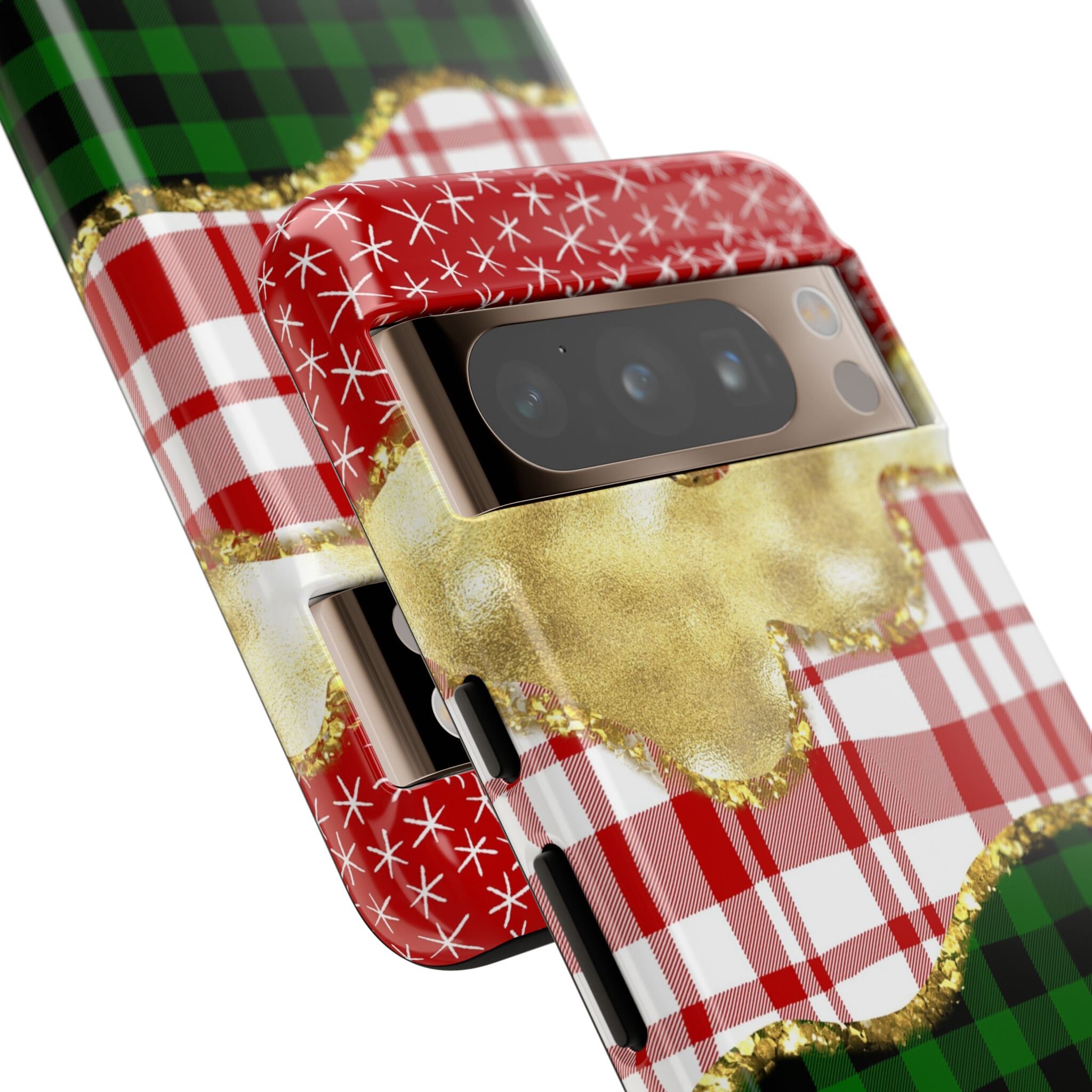 Holiday Glam Phone Case, Festive Christmas iPhone 16 Case, Iphone ...