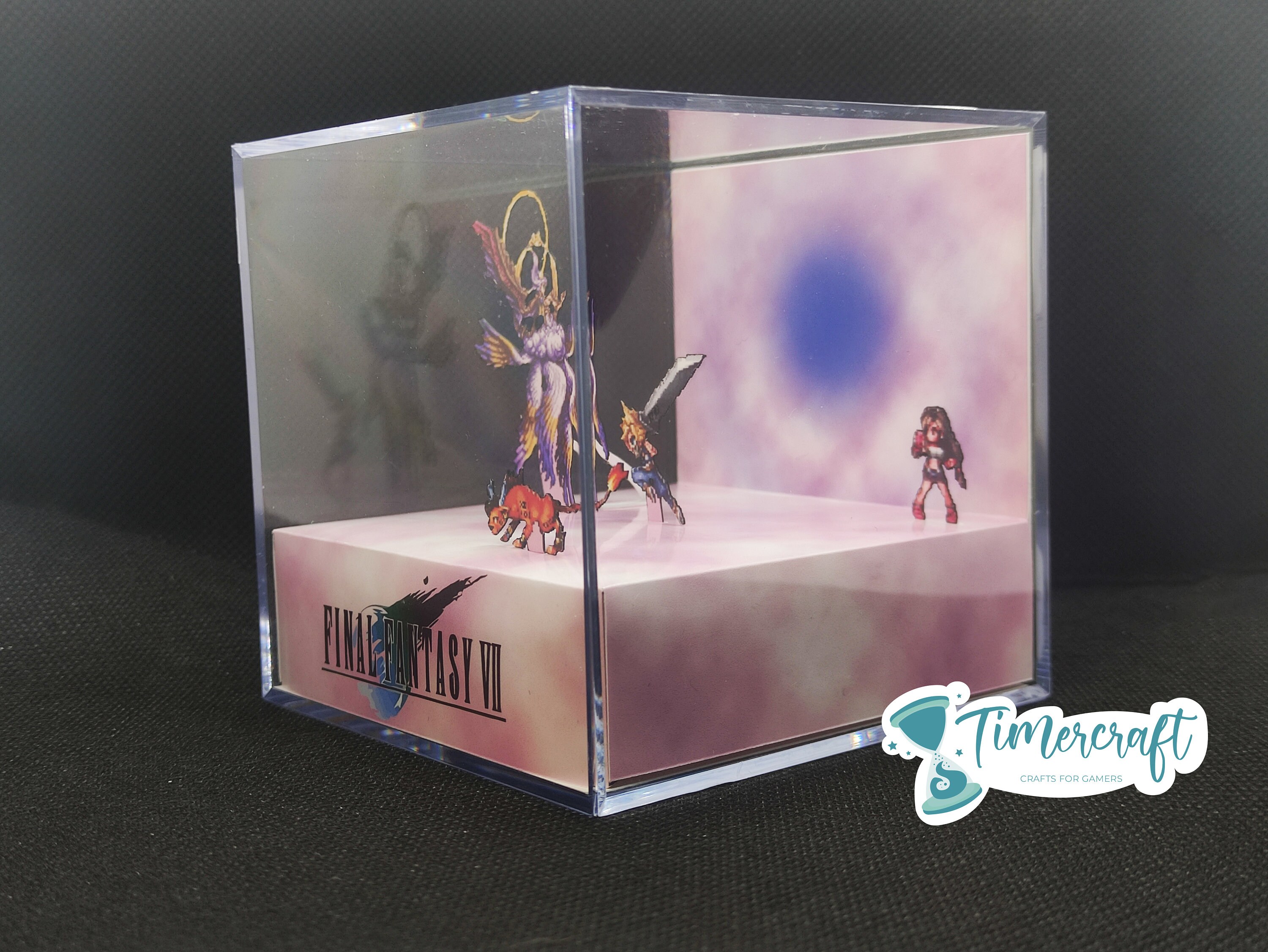 Final Fantasy VII Sephiroth Diorama Cube Diorama - Etsy Australia