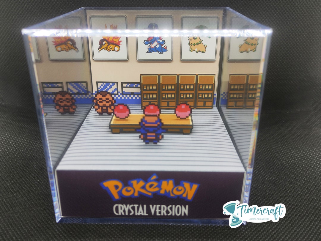 Pokémon Crystal Diorama, Recreation of the Choice of the Initial ...