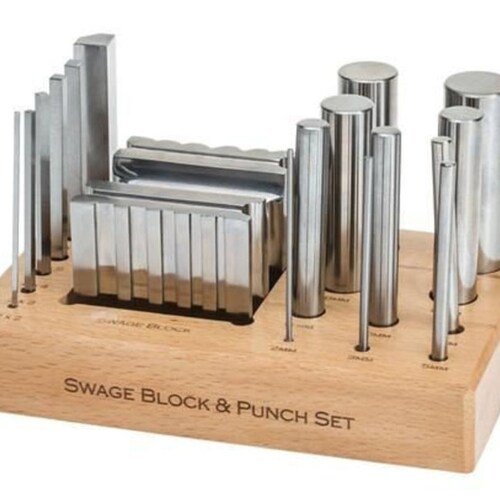 Swage Block & Punch Set 17pcs Steel Dapping Shaping Forming - Etsy