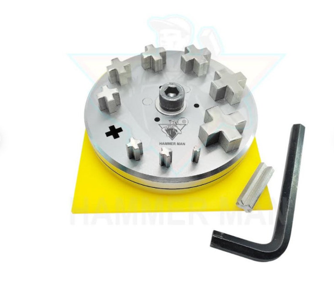 Red Cross Disc cutter set of 10 5mm to 31mm set of 10 Disk | Etsy