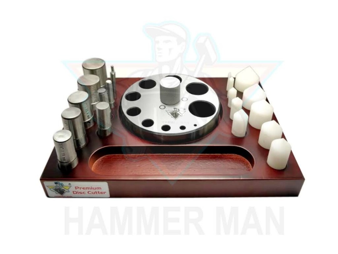 Disc Cutter Set of 10 18 to 1 14 With Center Position Punches Disk ...