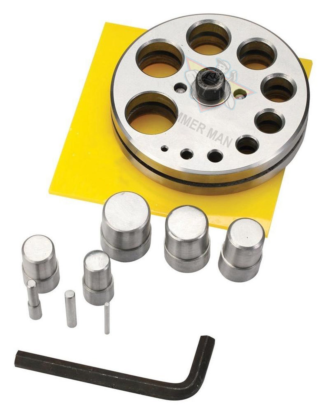 Value Line Disc Cutter Set of 10 Round/ Large Circular Punches Disk ...