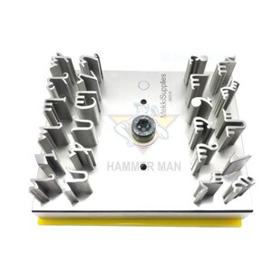 Theban Alphabets Disc Cutter Available in Bold & Light Fonts. Stamping ...