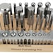 Multi Purpose Forming Set Dapping Doming Swage Block Punch Set With ...