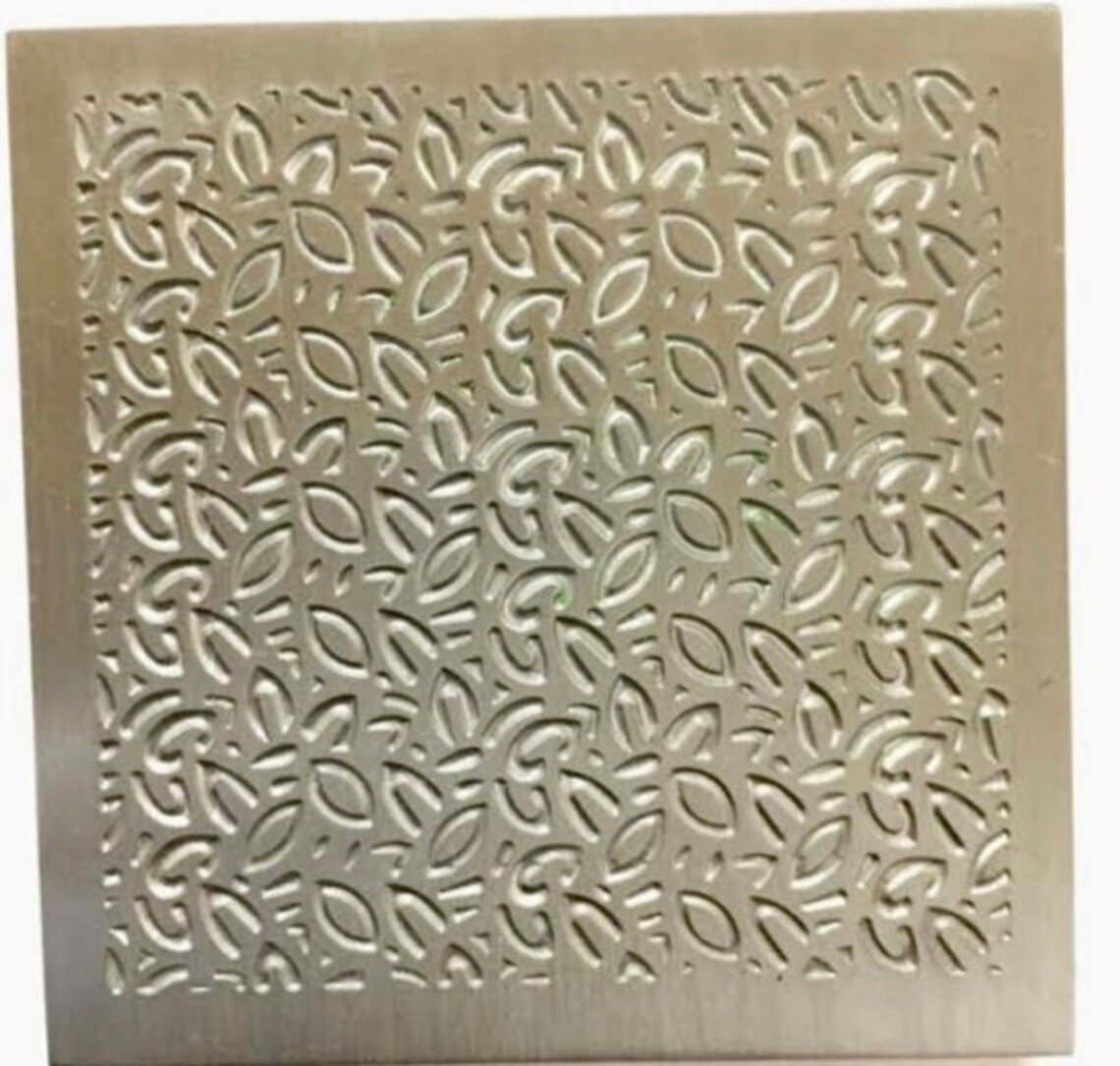 3 Steel Block for Impression Embossing Texture - Etsy