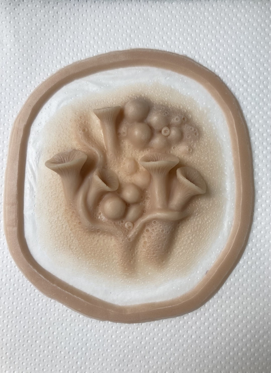 Mini Chanterelle Mushroom/mutated Skin Prosthetic - Etsy