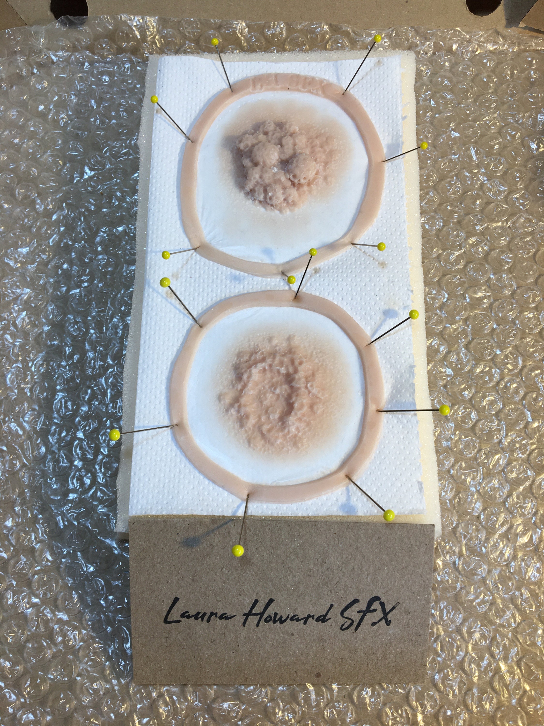 Mutated Skin Prosthetic Set - Etsy