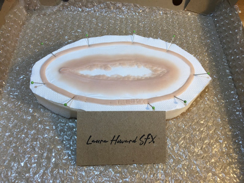 Large Laceration Wound Prosthetic - Etsy