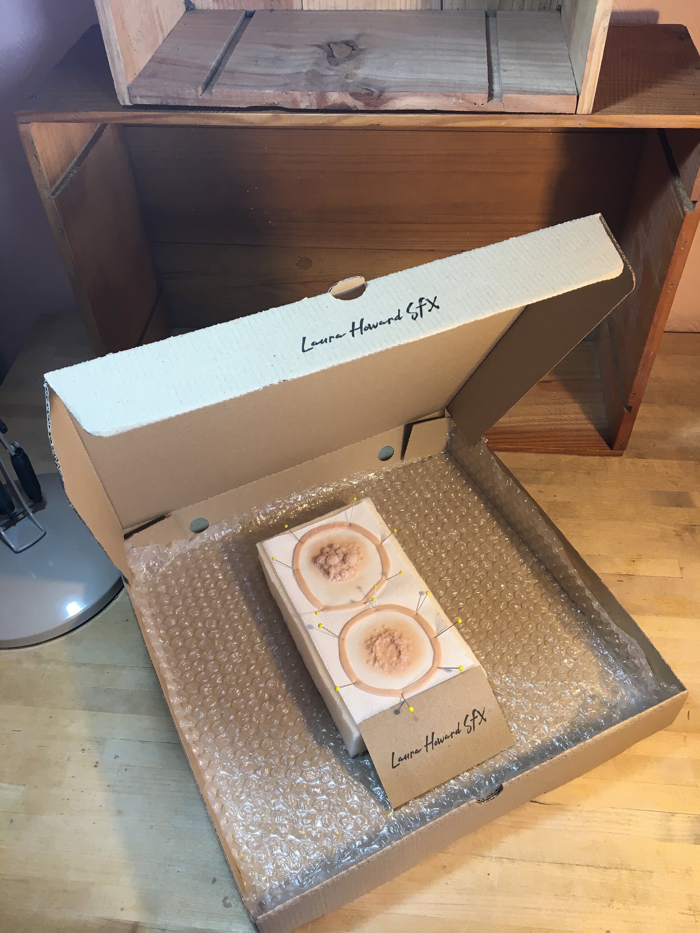 Mutated Skin Prosthetic Set - Etsy