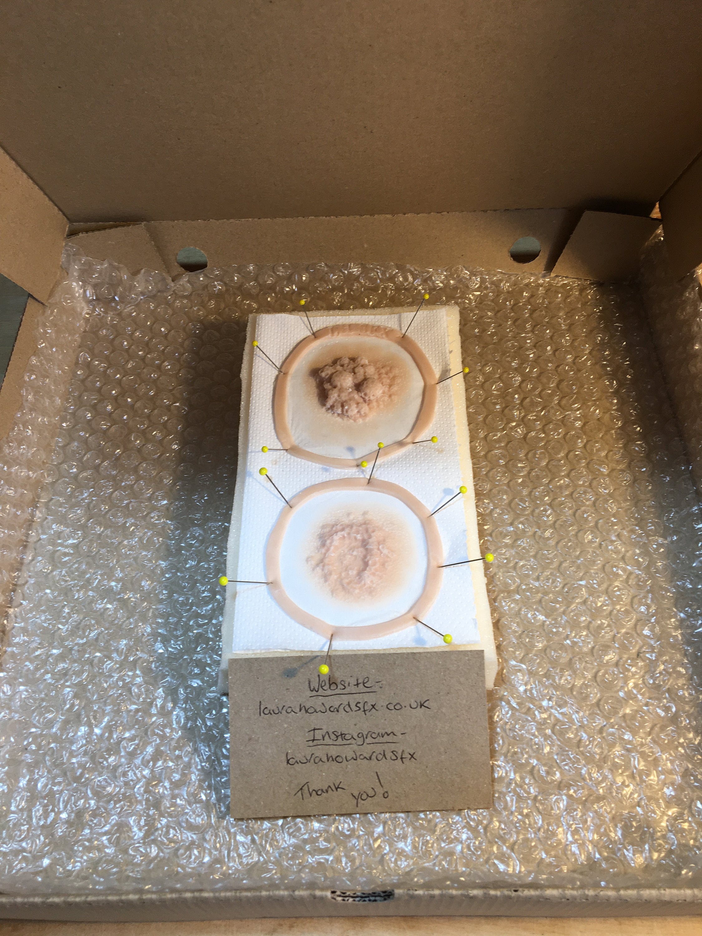 Mutated Skin Prosthetic Set - Etsy