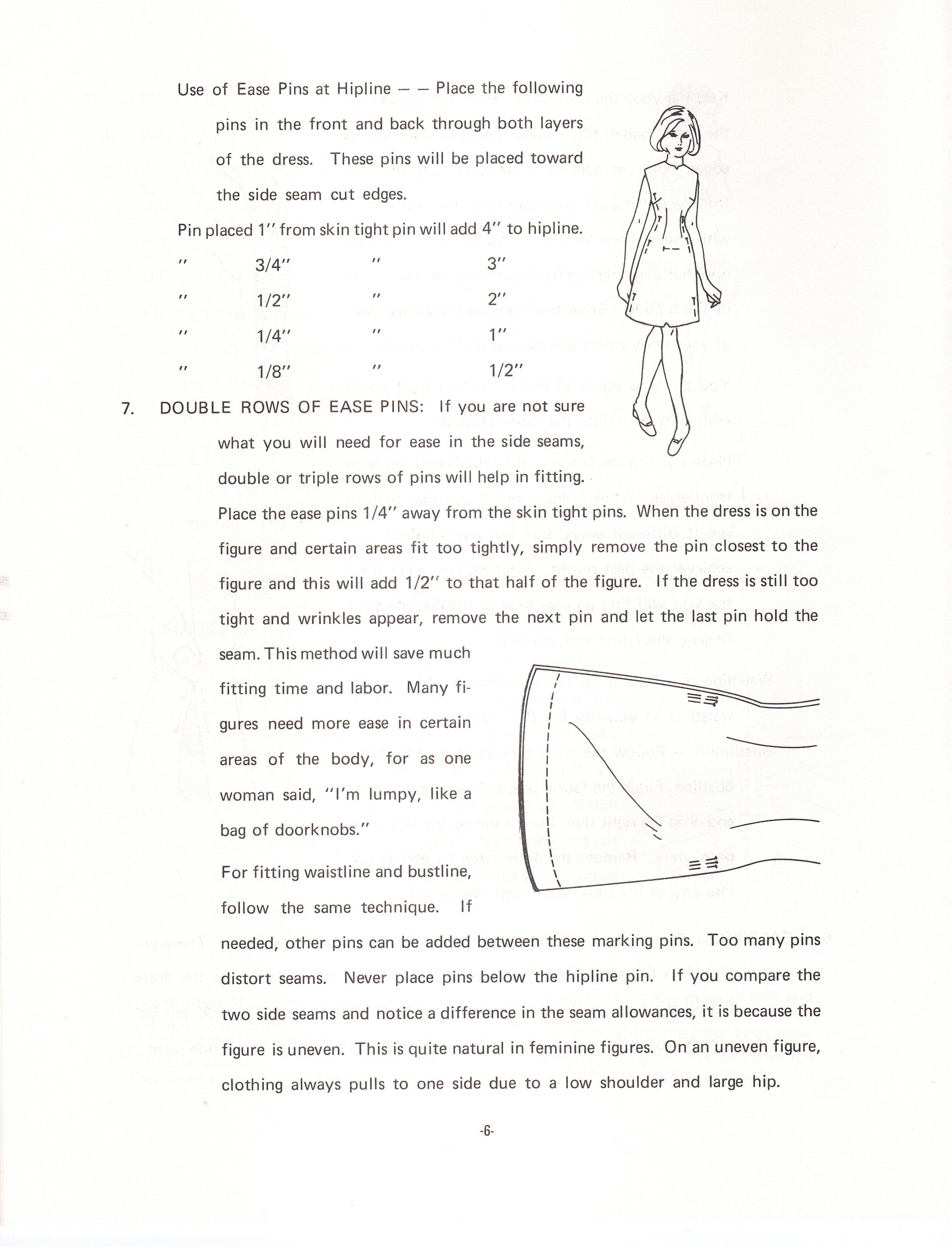 Fitting Yourself in 10 Easy Steps and Pattern Sizing Guide - PDF ...