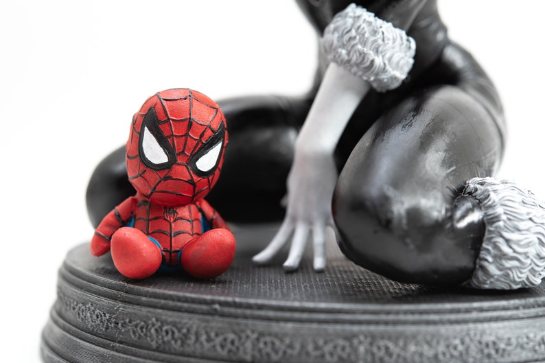 Marvel Black Cat Resin Figurine Model 3D Print | Etsy