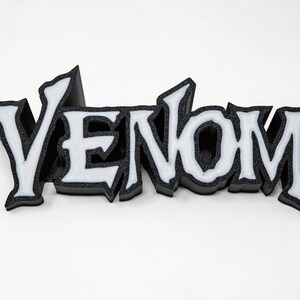 Venom Logo Display for Marvel Legends Action Figures, LEGO, Comics, and ...