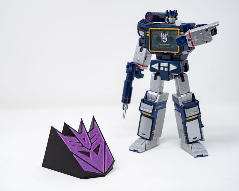 Transformers Decepticon Logo Display for Action Figures, LEGO, Comics ...