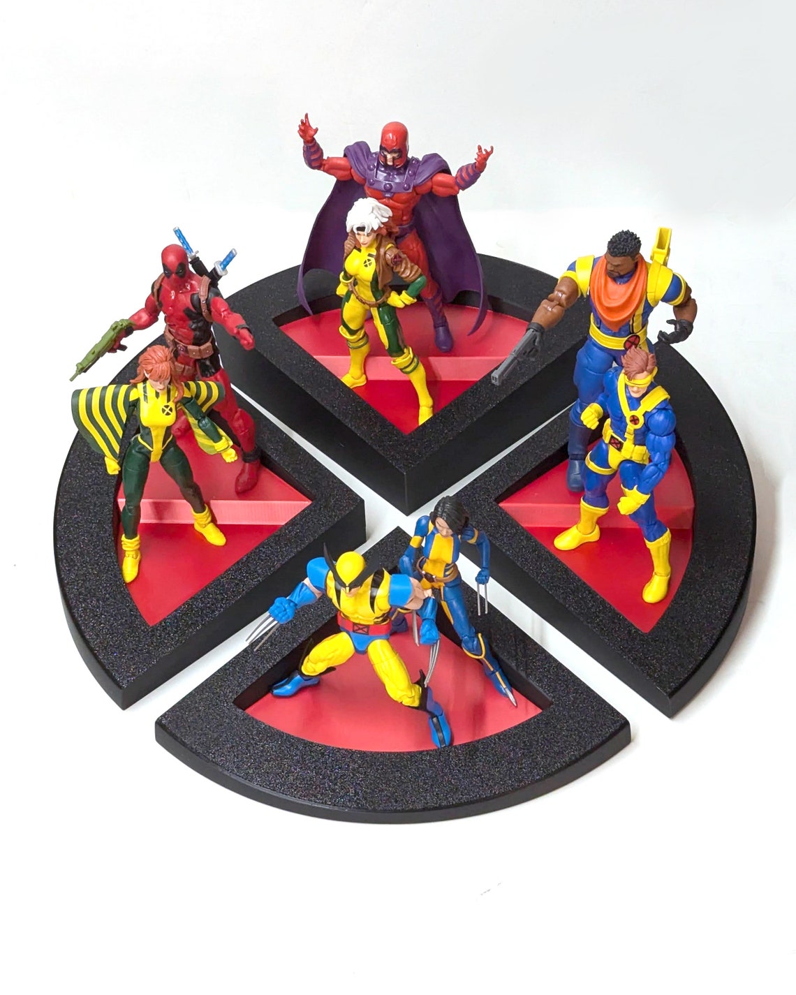 Giant Size X-men Logo Display Riser for 6in Action Figures 3d Print for ...
