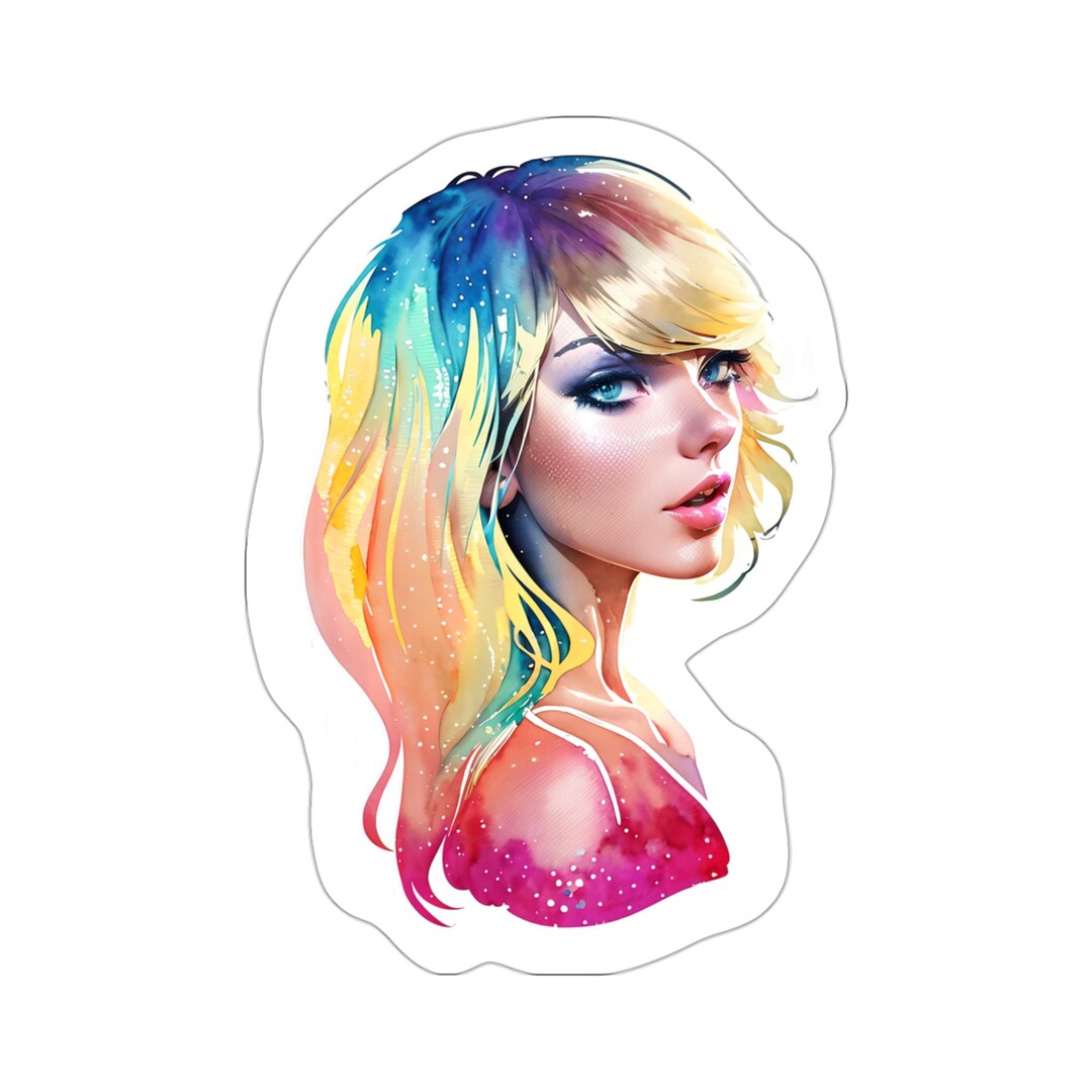 Stylized Taylor Swift Sticker Pop Art Decal Swiftie Gift - Etsy