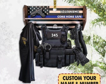 Police Vest Shelf - Etsy