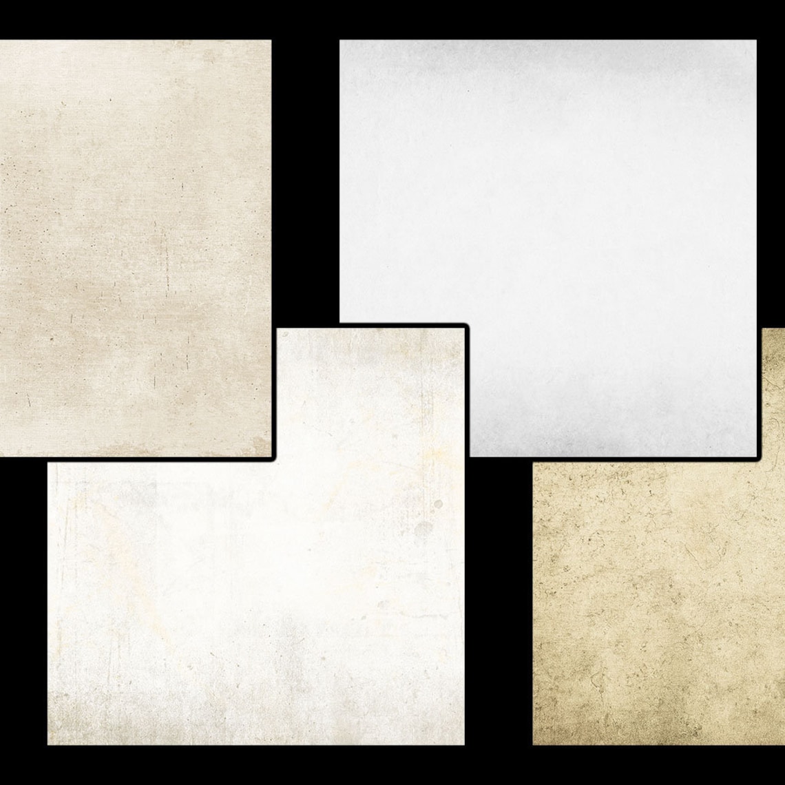 Old Paper Textures Digital Paper, Scrapbook Paper for Wedding ...