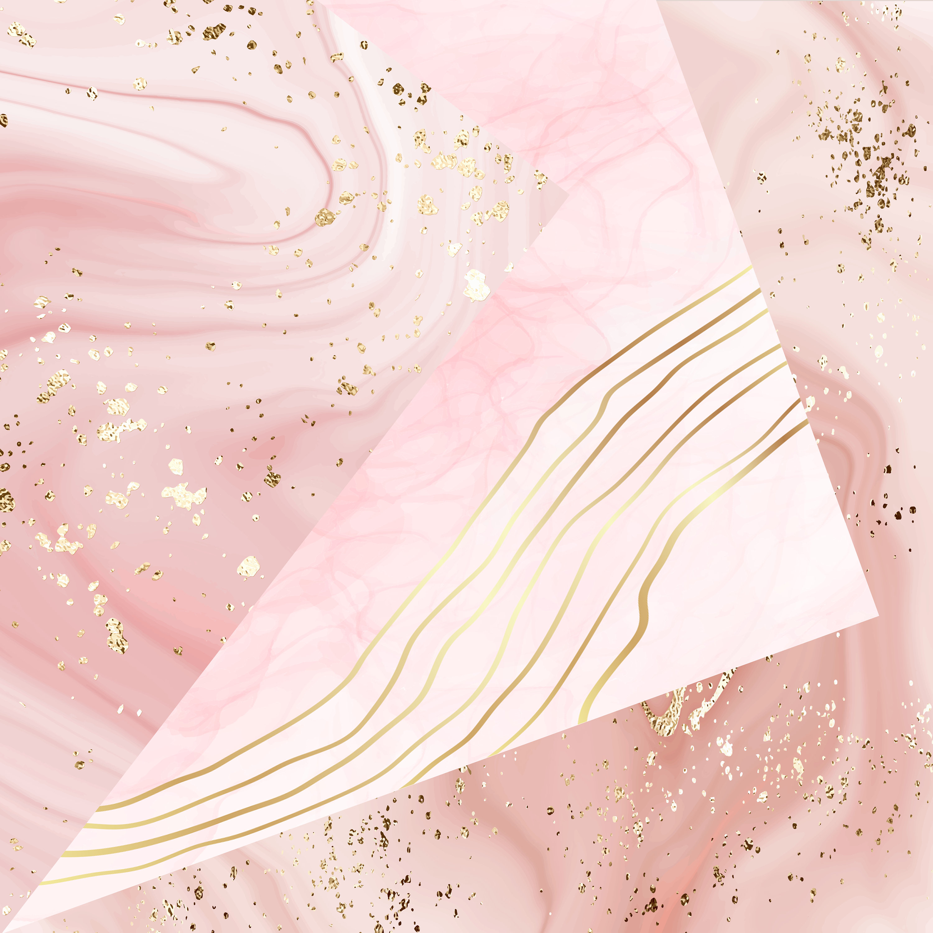 Seamless Rose Gold Marble Digital Paper Marble Background - Etsy
