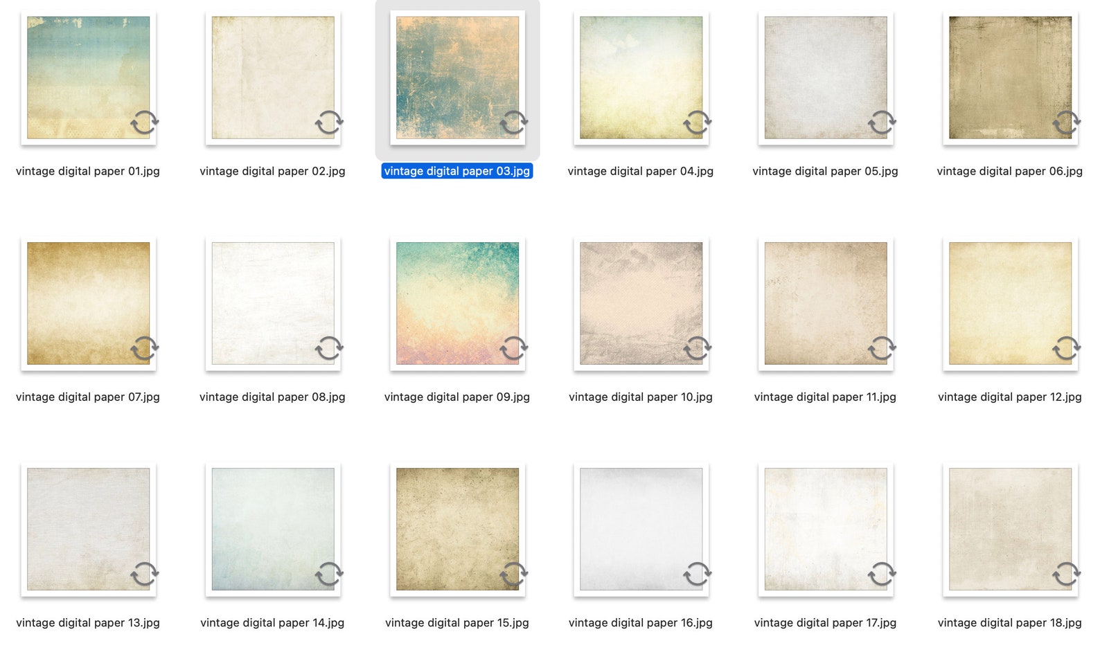Old Paper Textures Digital Paper, Scrapbook Paper for Wedding ...