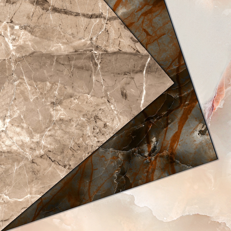 Seamless Ivory Onyx Marble Digital Paper, Marble Background Textures ...