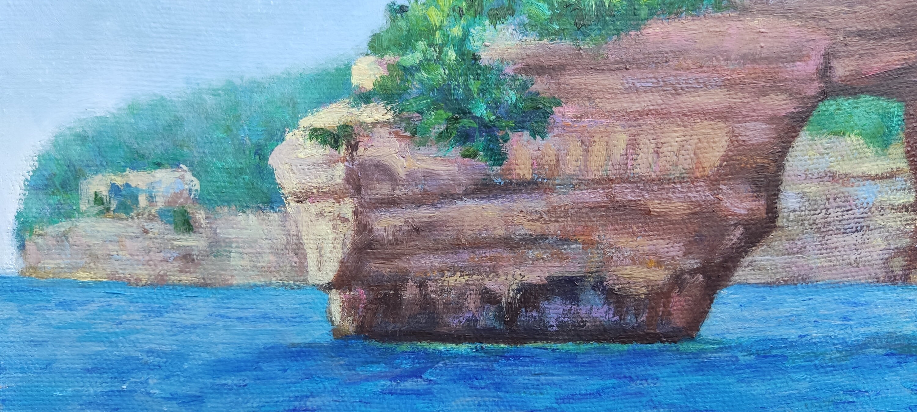 Pictured Rocks National Lakeshore Artwork Lake Michigan - Etsy