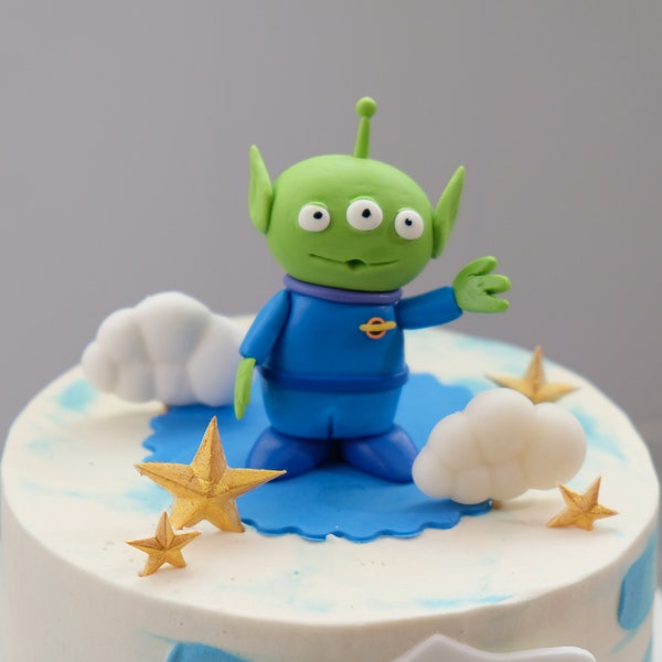 Toy Story Alien Fondant Cake - Etsy