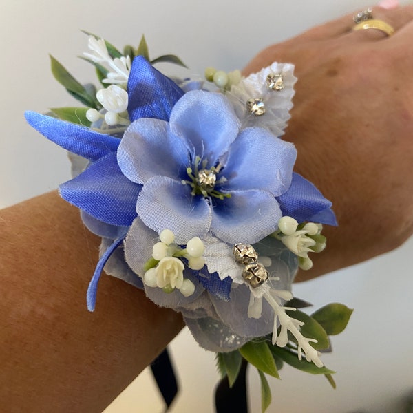 Blue Corsage - Etsy