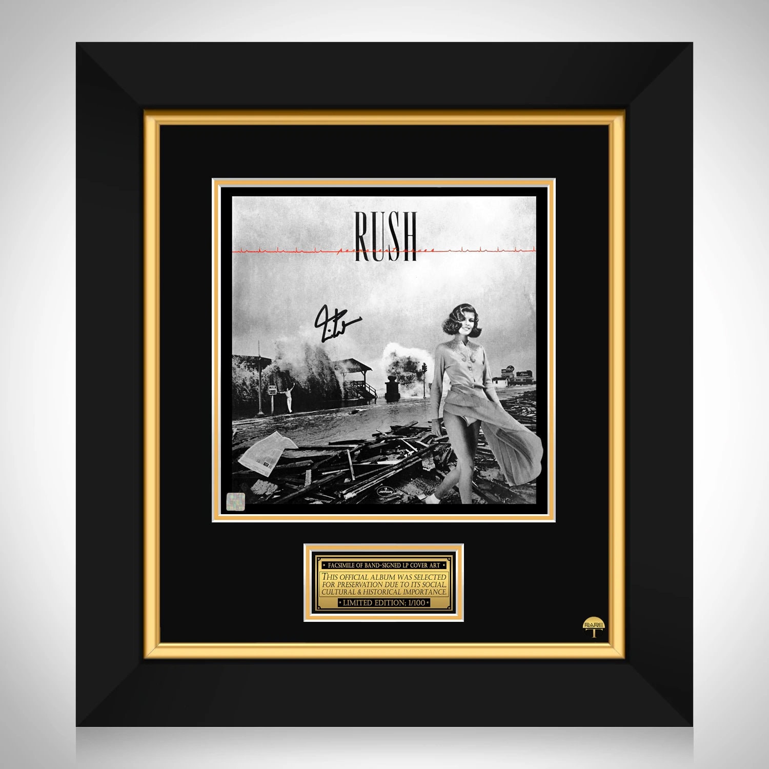 Rush Permanent Waves Album Cover Model