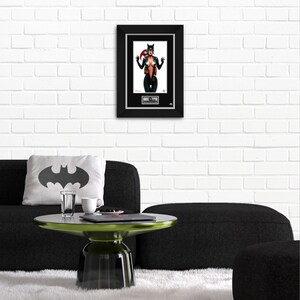 Catwoman & Harley Quinn 'dc Divas' Hand-signed Artwork Print by Artist ...