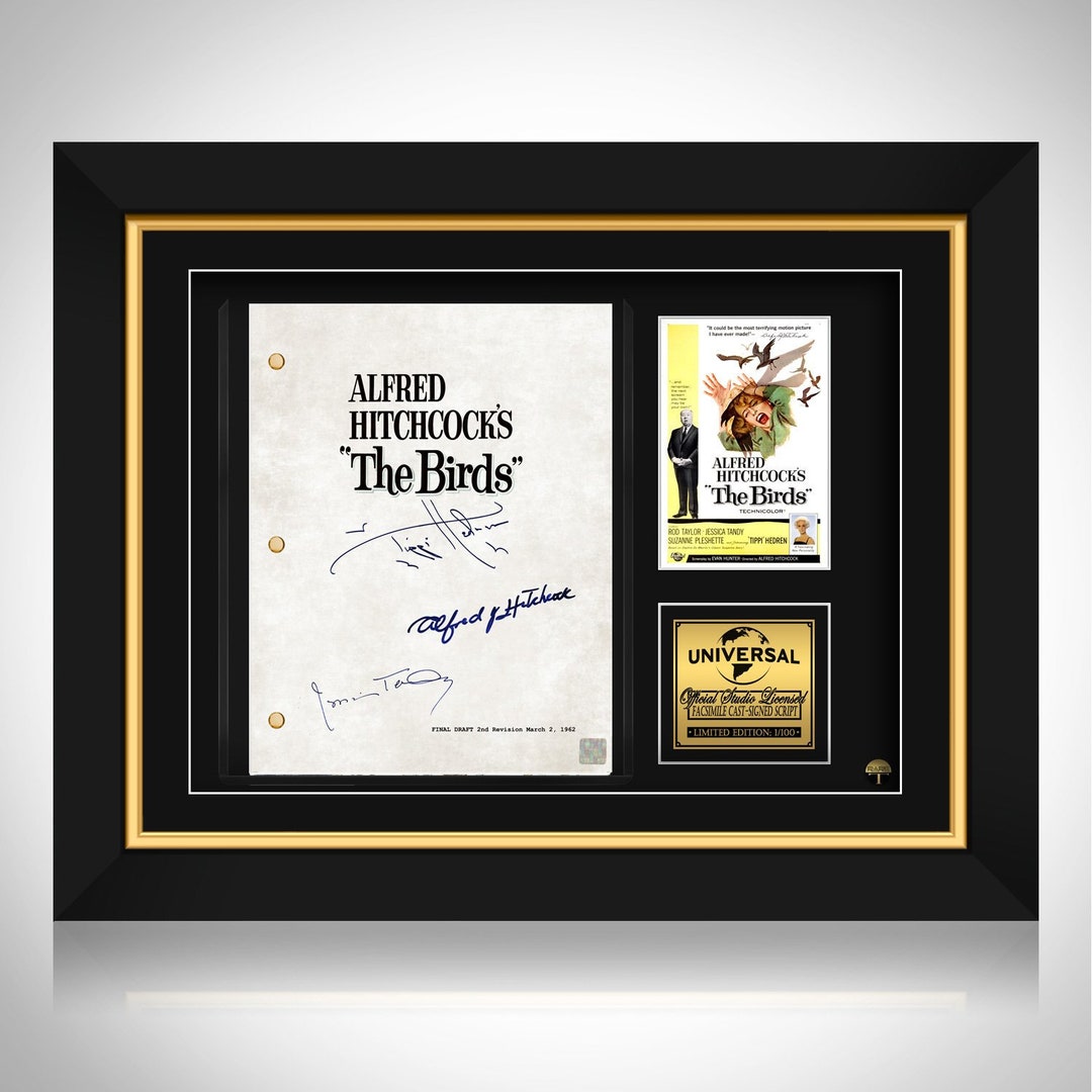 Alfred Hitchcock the Birds Movie Script Limited Signature Edition ...
