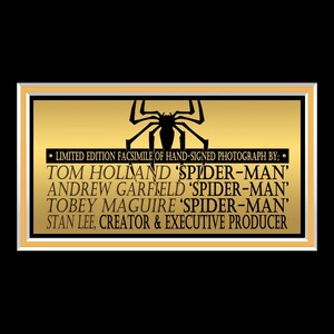 Spider-man on Building Iconic Photo Limited Signature Edition Custom ...
