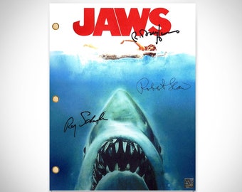 Very Rare, 1975 Carl Gottlieb JAWS Glossy Photo Meadows Being Filmed ...