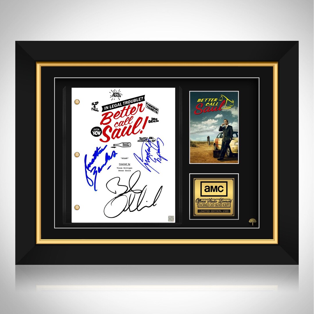 Better Call Saul Limited Signature Edition Studio Licensed - Etsy